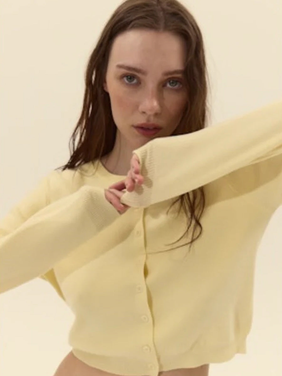 CLARK CARDIGAN | BUTTER | OAK CLOTHING CO. – OAK CLOTHING CO. INC.